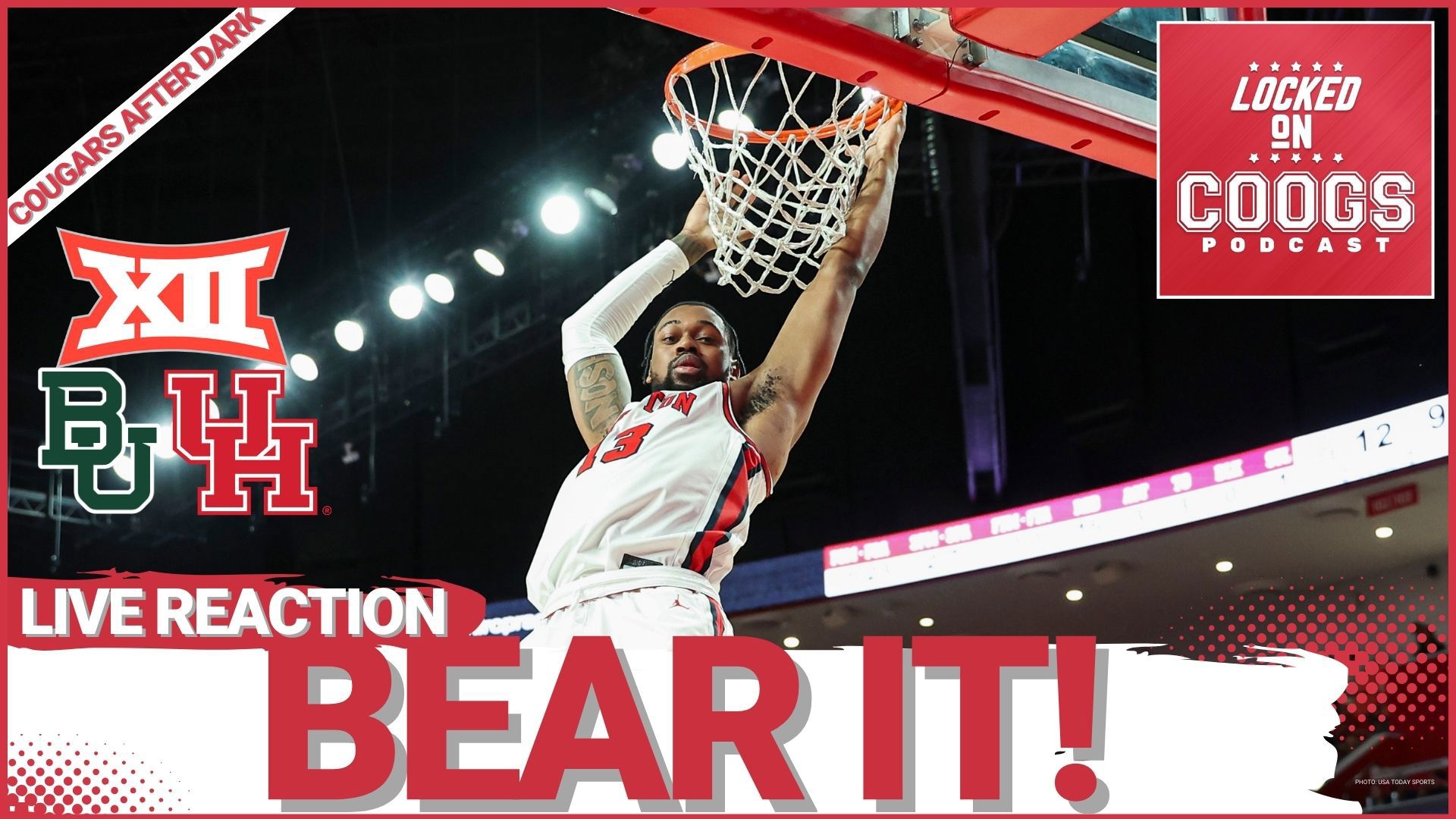 LIVE REACTION: #6 Houston Cougars DOMINATES Baylor Bears in Big 12's ...