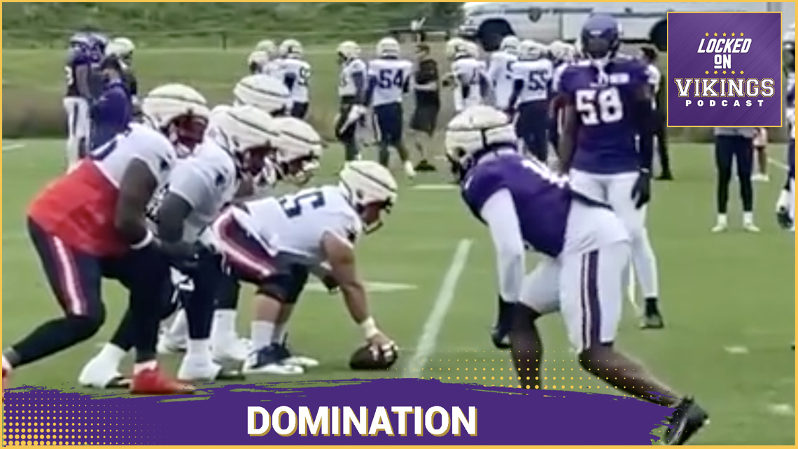 Vikings DOMINATE Patriots At Joint Practices, 53-Man Roster Projection ...