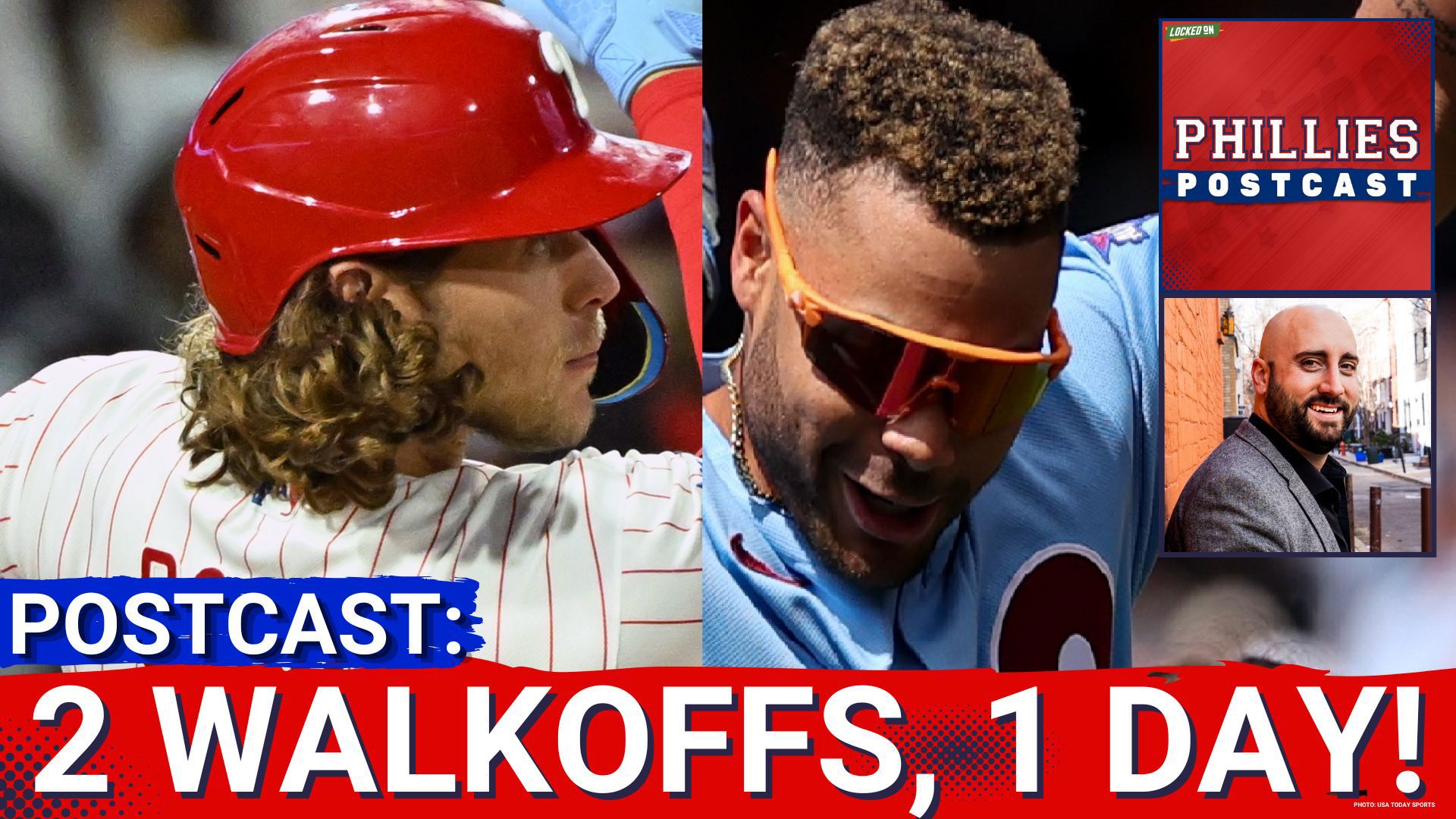 PHILLIES POSTCAST: Philadelphia Phillies GET 2 WALKOFFS in 1 DAY to ...
