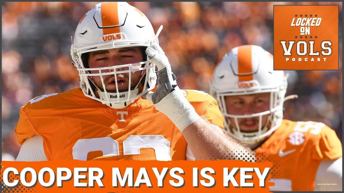 Tennessee Football Center Cooper Mays will Propel Vols Offense back ...