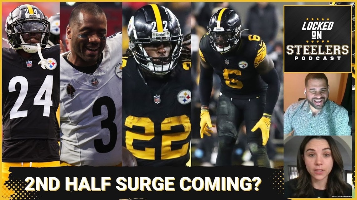 Steelers Primed for 2nd Half Surge? | Russell Wilson, Joey Porter Jr ...