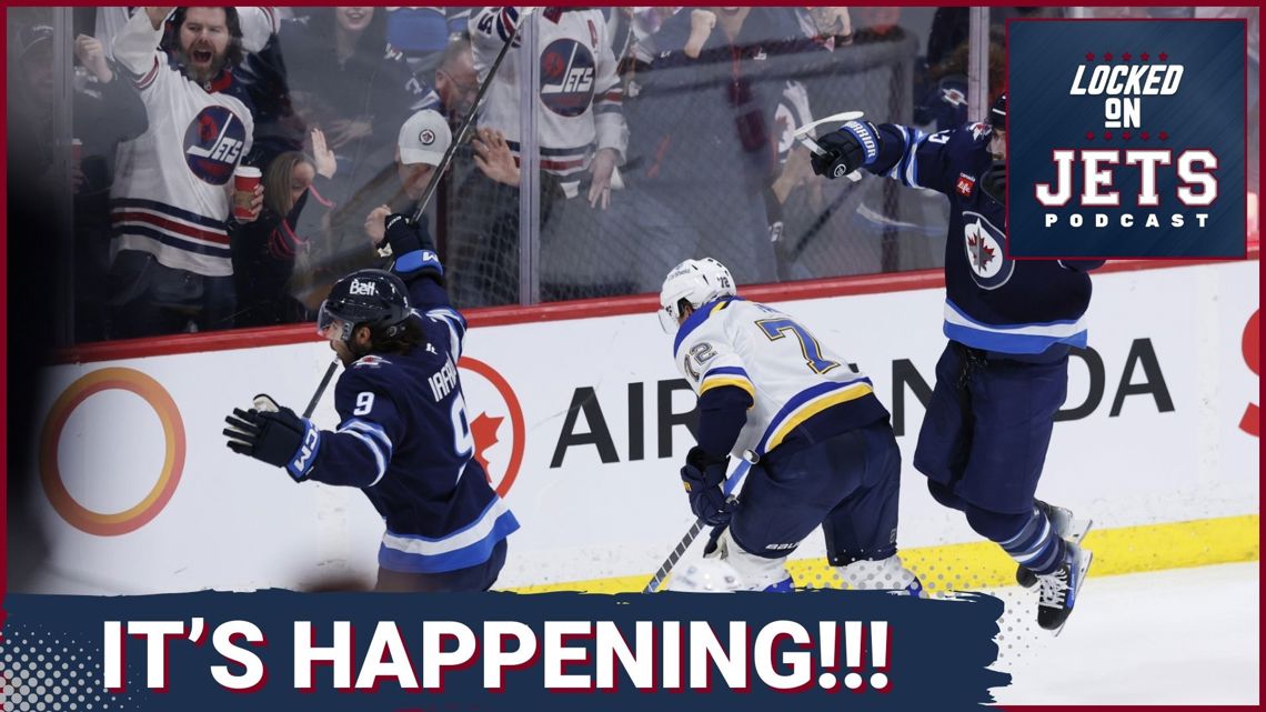 The Winnipeg Jets CRUSH The St. Louis Blues For A Franchise-Record 53rd ...
