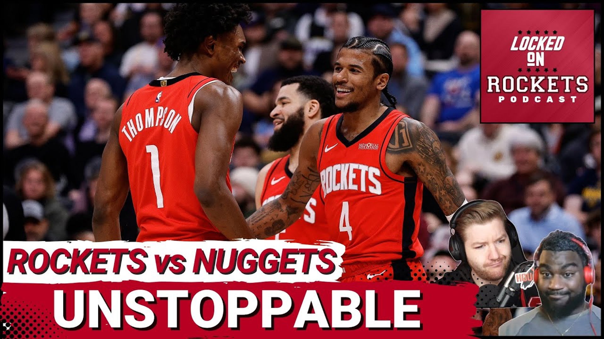 Jalen Green Looks UNSTOPPABLE & Bench Comes Up BIG As Houston Rockets Blowout Denver Nuggets ...