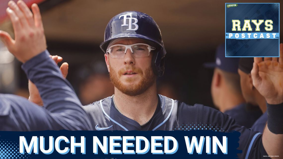 RAYS POSTCAST: The Tampa Bay Rays pick up a MUCH NEEDED WIN vs ...