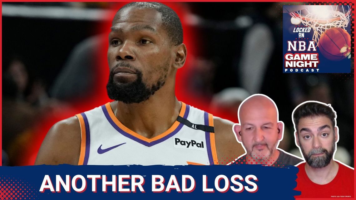 Kevin Durant and Phoenix Suns suffer BAD loss | LeBron James scores 40 ...