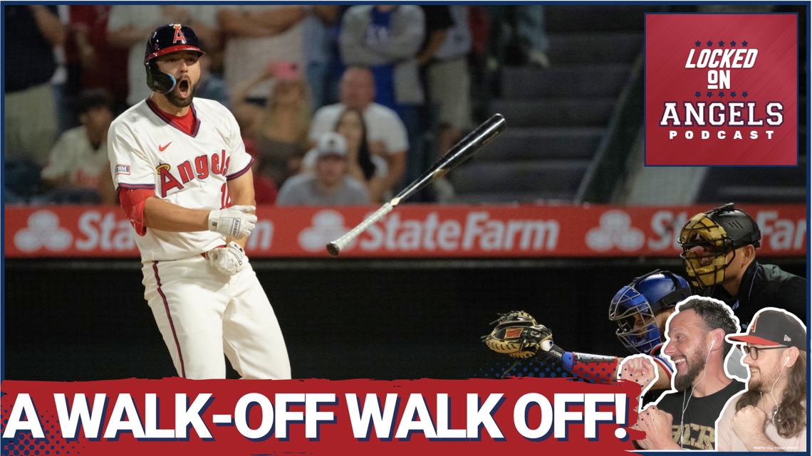 Nolan Schanuel Gets a WALK-OFF WALK OFF for Los Angeles Angels! Yusei ...
