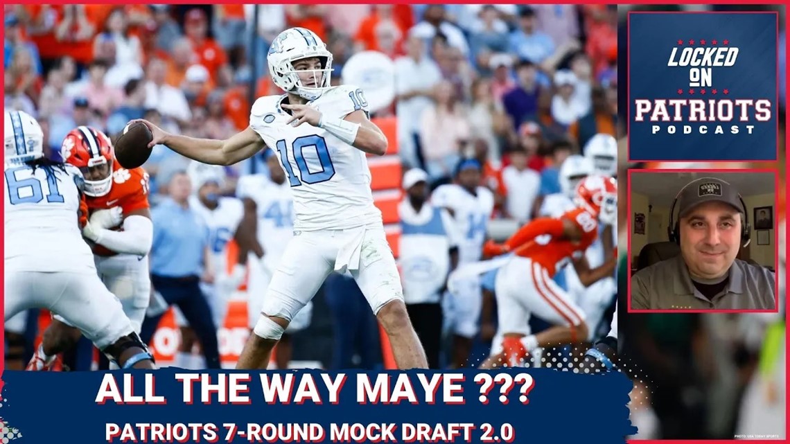 New England Patriots: Eliot Wolf Pre-Draft Press Conference, Drake Maye ...