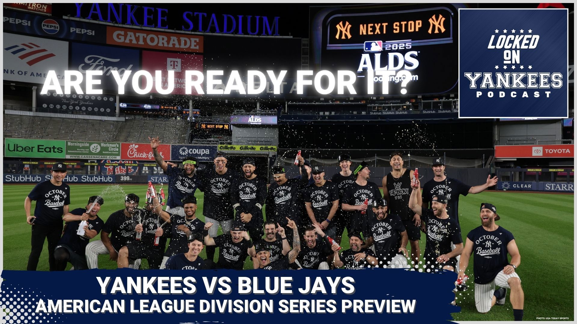SHOWDOWN: New York Yankees READY to CLASH with the Blue Jays in the AL Division Series ...