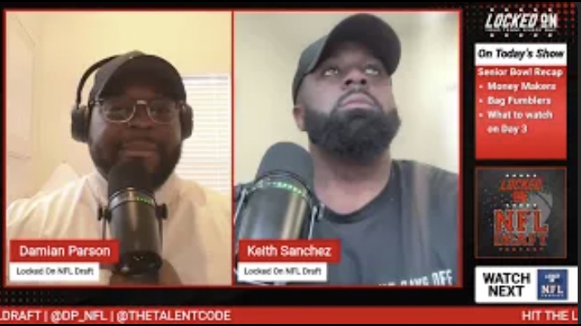 2025 NFL Draft Money Makers & Bag Fumblers from Day-1 of Senior Bowl Practices+Day 3 Preview ...