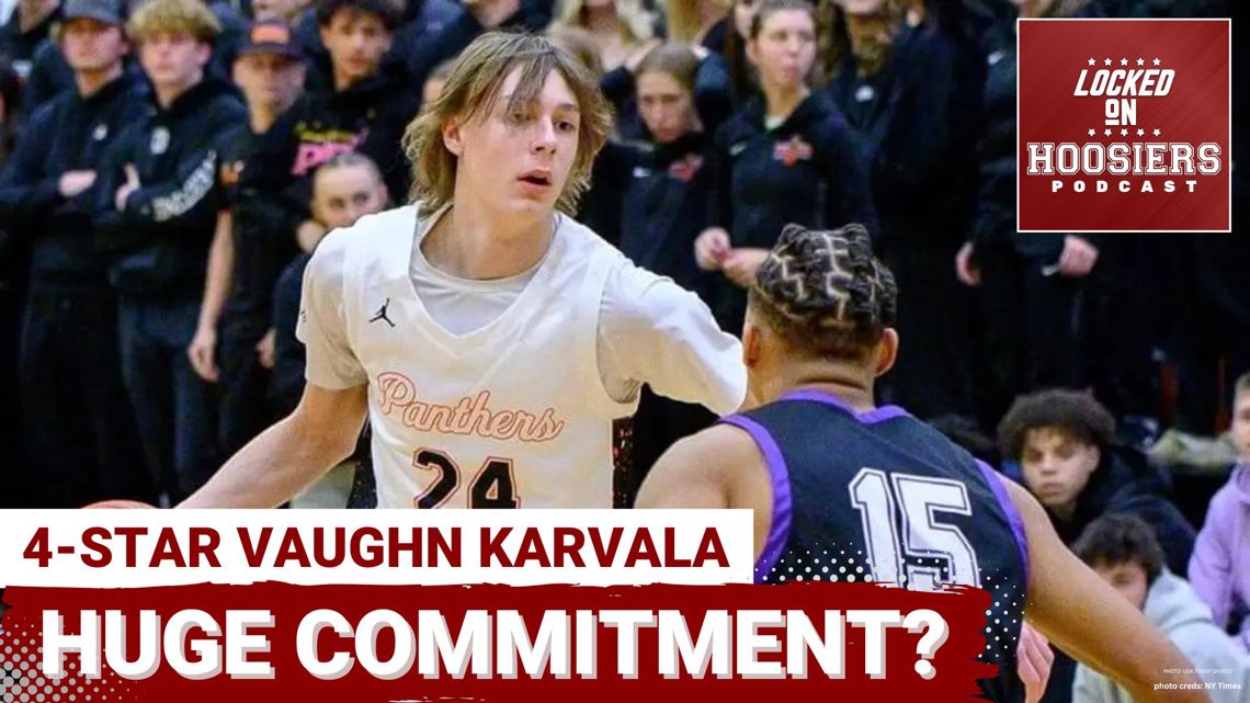 BREAKING: 4-Star SF Vaughn Karvala COMMITS to Indiana Basketball! the ...