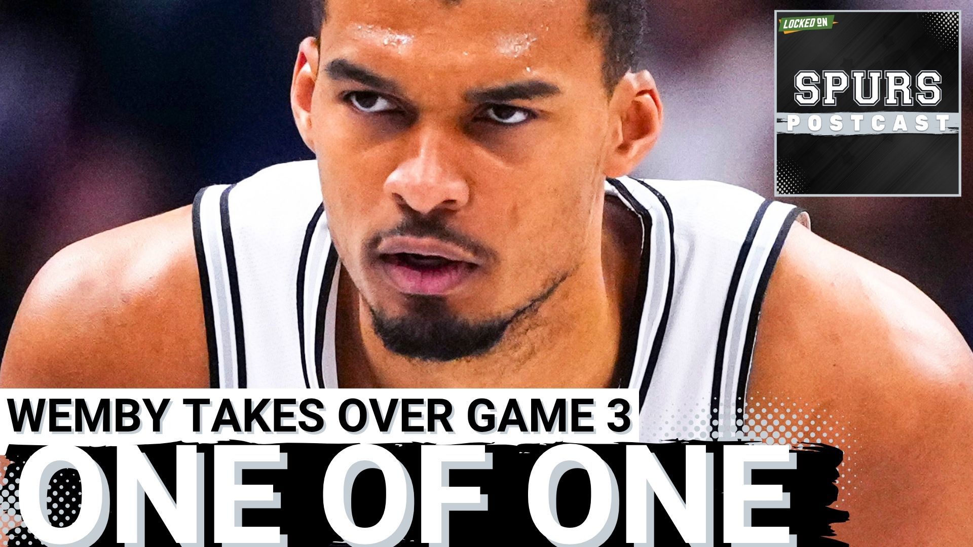 SPURS POSTCAST: Wembanyama TAKES OVER 4th, Makes Playoff History in ...