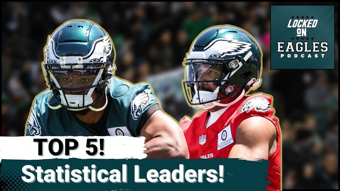 Eagles Top 5: League Leaders! Jalen Hurts RUSHING KING In 2024?! l ...