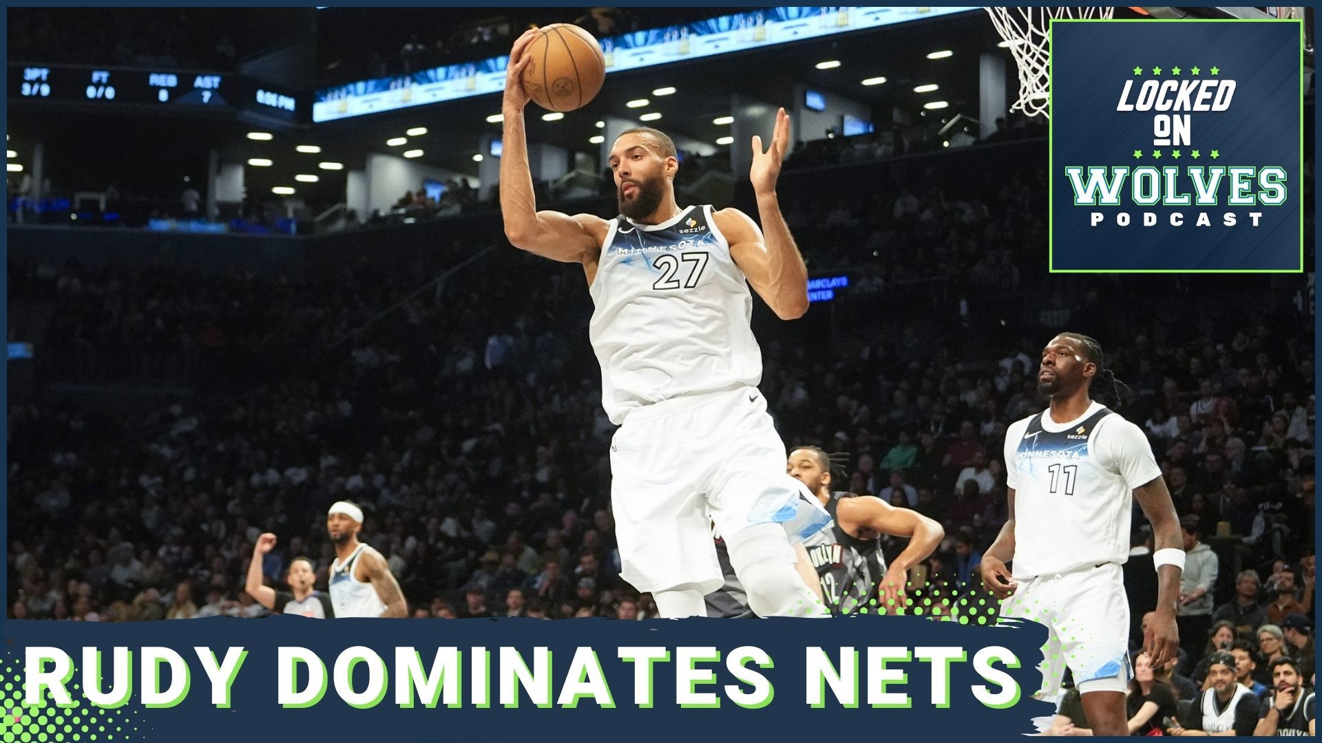 Rudy Gobert, Anthony Edwards lead win over Nets as Timberwolves win ...