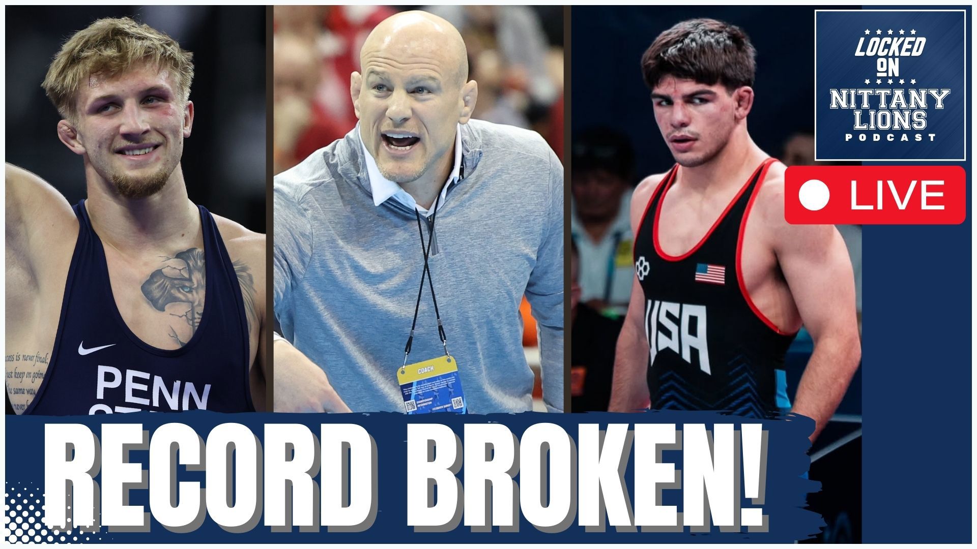 LIVE: Penn State Wrestling Makes HISTORY, Josh Barr Returns, & Freshmen ...