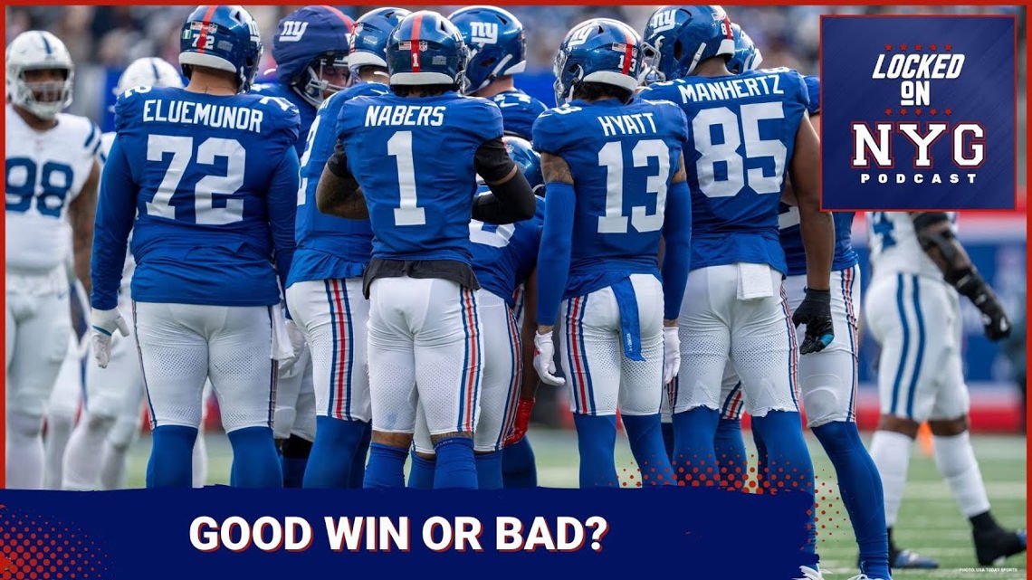 New York Giants Win Over Colts: A Good or a Bad Thing? | wnep.com