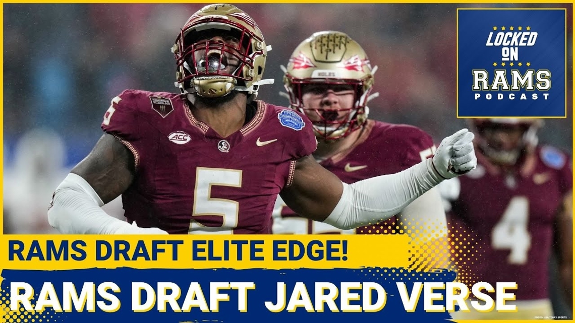 Rams Draft Jared Verse With 19th Pick! Rams Tried to Trade Up, Grading ...