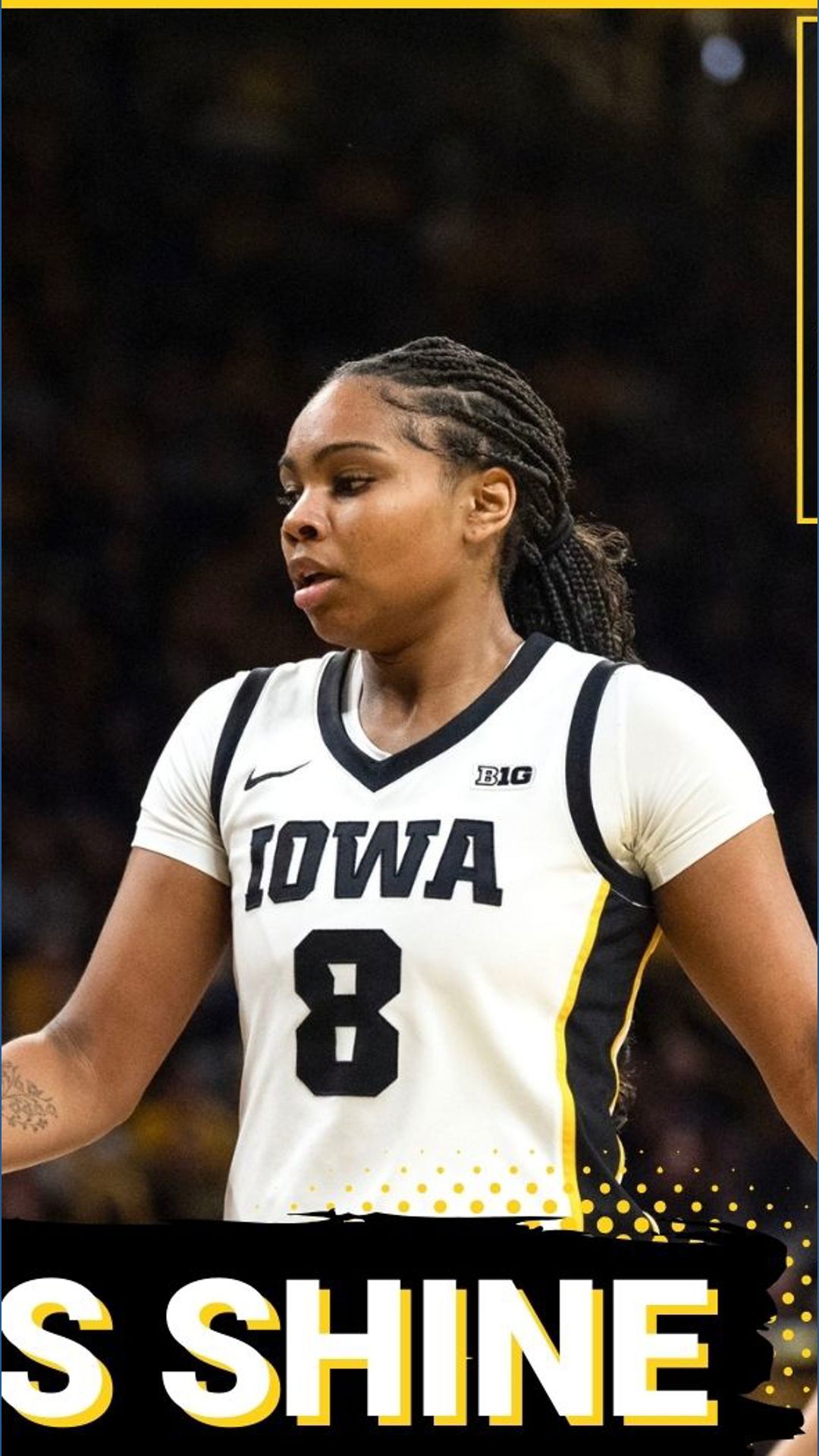 INTENSITY: Iowa Hawkeyes Women OUTLAST Illinois, Ava Heiden & Hannah ...