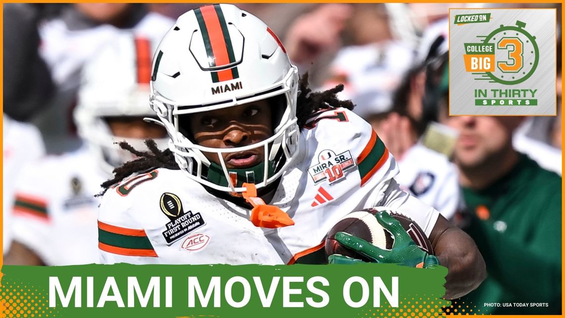 Miami KNOCKS OUT Texas A&M In First Round Of College Football Playoff ...