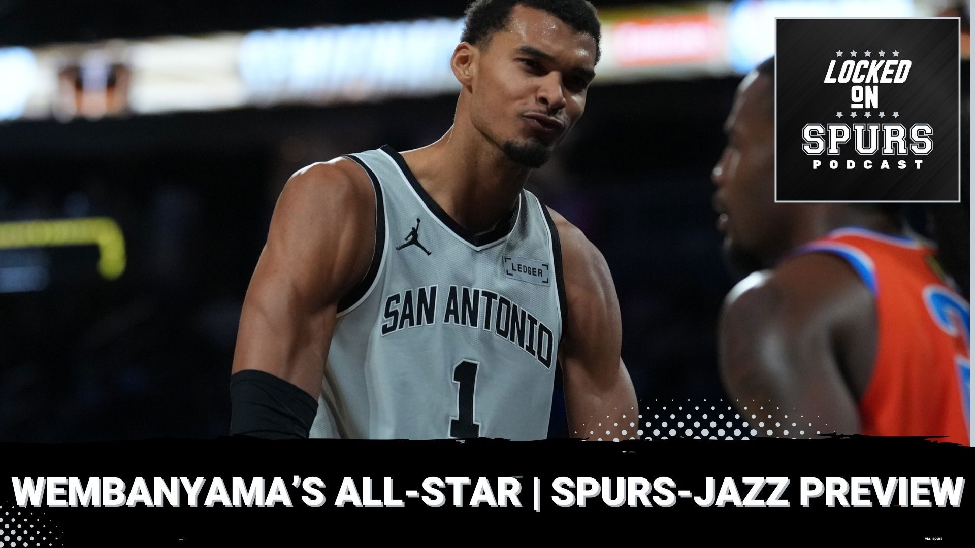 Wembanyama is an All-Star and previewing Spurs-Jazz game | Locked On ...