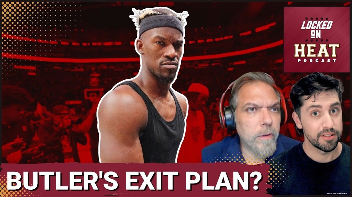 Miami Heat Ramping Up Jimmy Butler Trade Talks | Locked On Heat Podcast ...