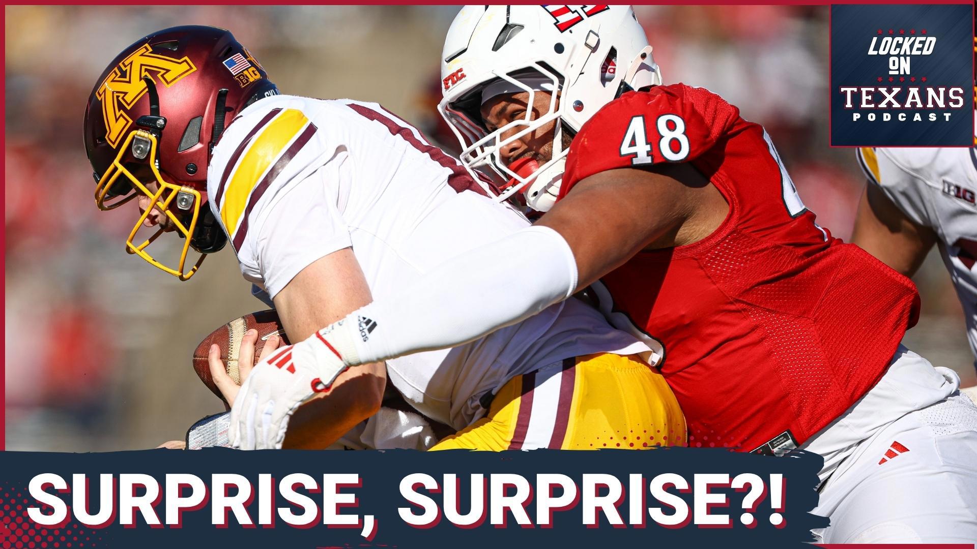 Rookie Diary: Who Is Kyonte Hamilton? Can He Crack the Texans Roster ...