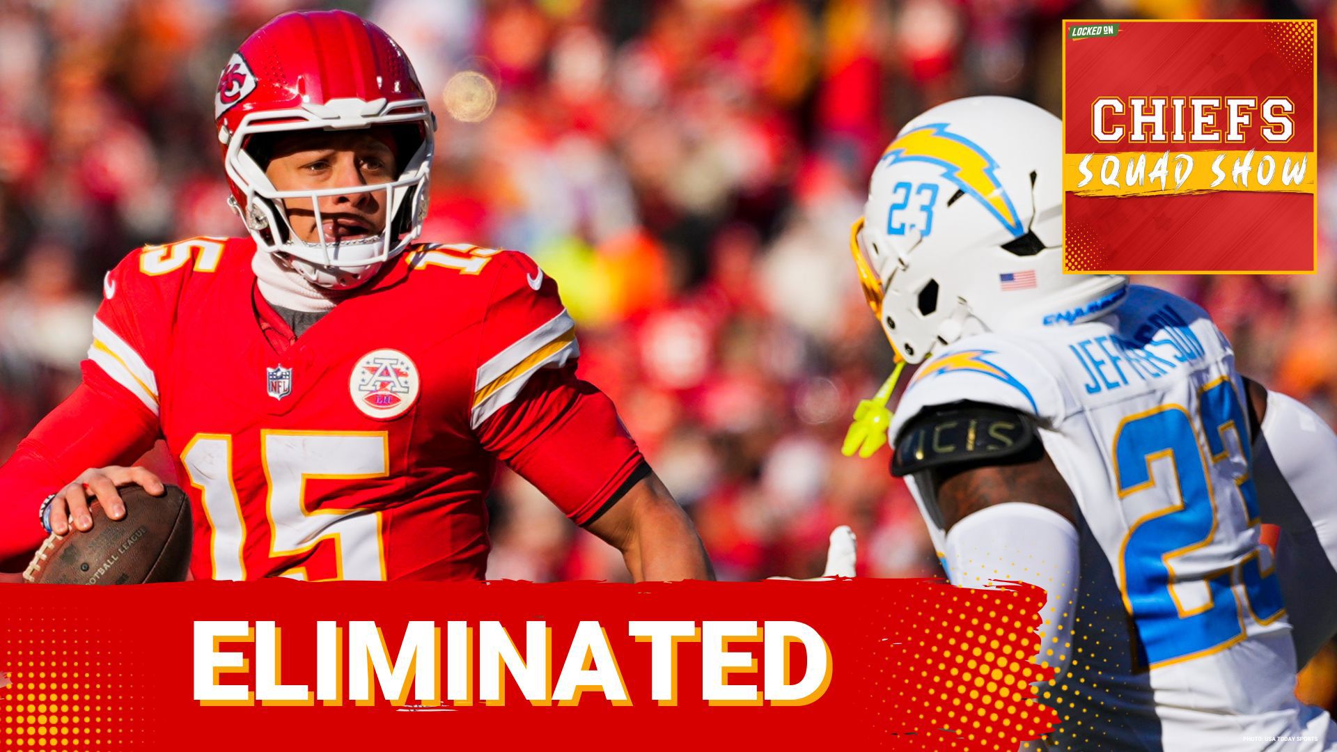 CHIEFS SQUAD SHOW: Patrick Mahomes INJURED; Chiefs ELIMINATED in loss ...