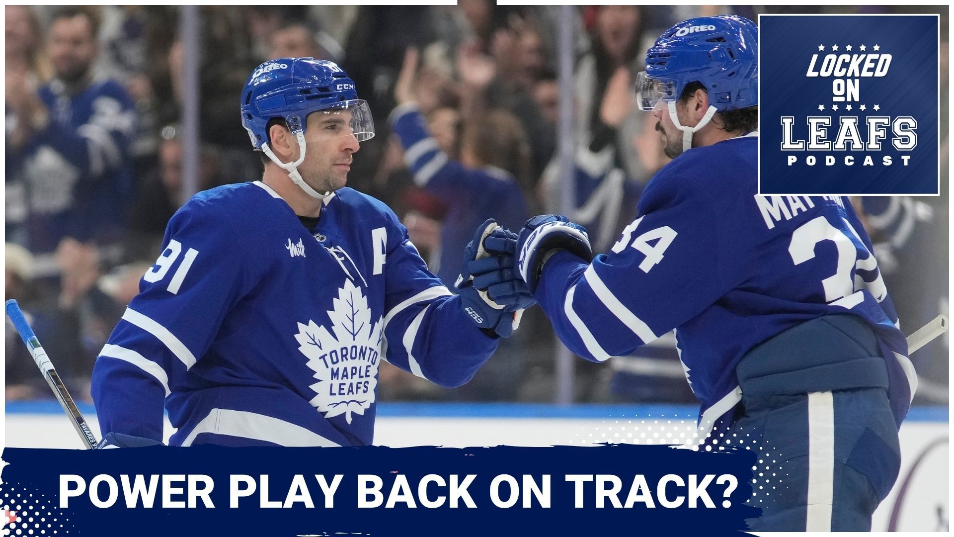 Toronto Maple Leafs power play delivers, Auston Matthews getting back ...