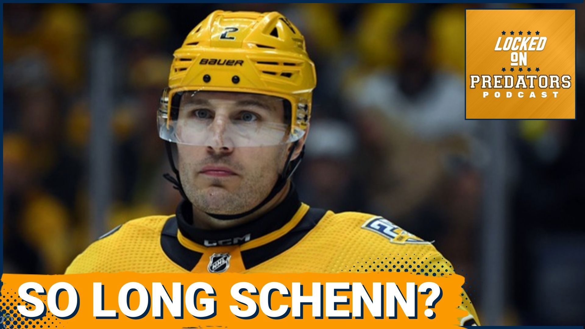 Nashville Predators Could Part Ways with Veteran Defenseman Luke Schenn ...