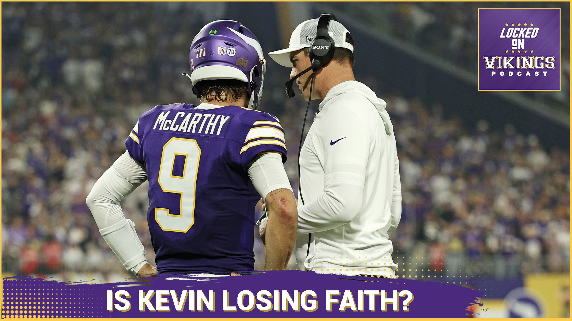 Kevin O'Connell REFUSES To Commit To J.J. McCarthy | weareiowa.com
