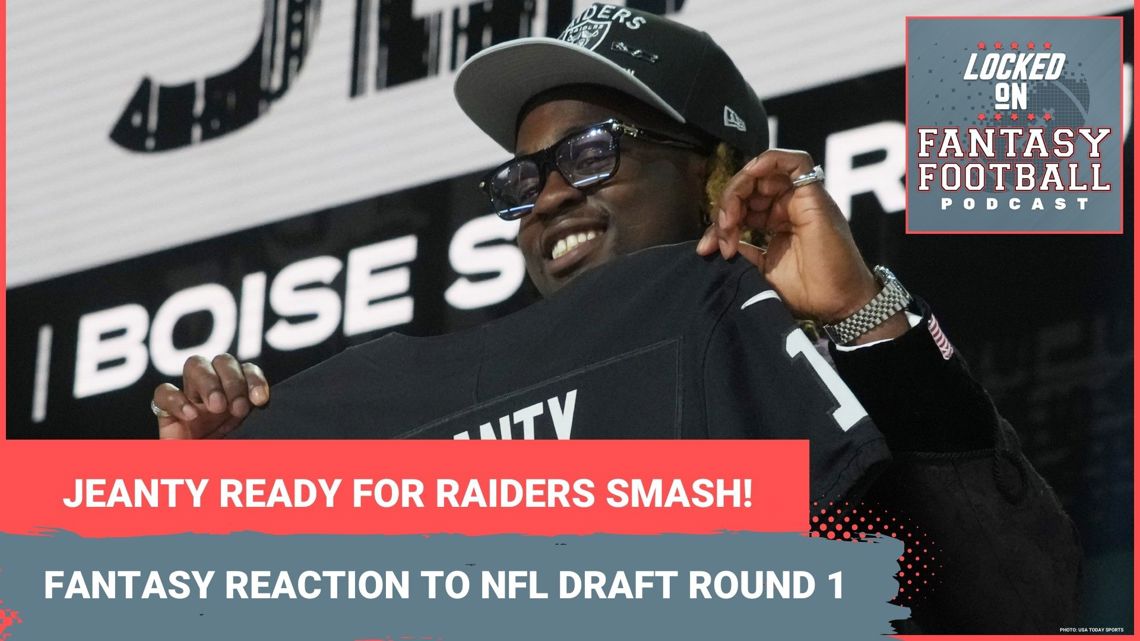 Ashton Jeanty will SMASH as Raiders STUD RB: Fantasy reactions to first round of 2025 NFL DRAFT ...