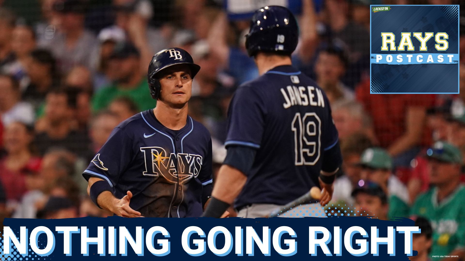 RAYS POSTCAST: The Tampa Bay Rays BLOW ANOTHER LEAD to the Boston Red ...