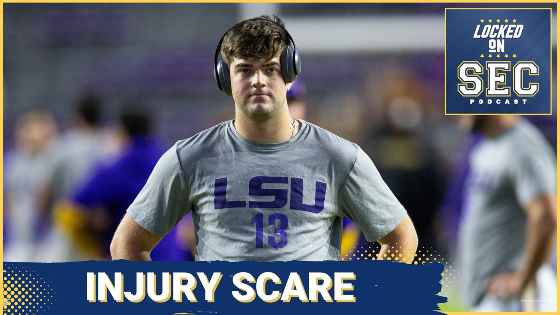 PANIC: LSU's Garrett Nussmeier Injury Scare ROCKS SEC | Bobby Humphrey ...