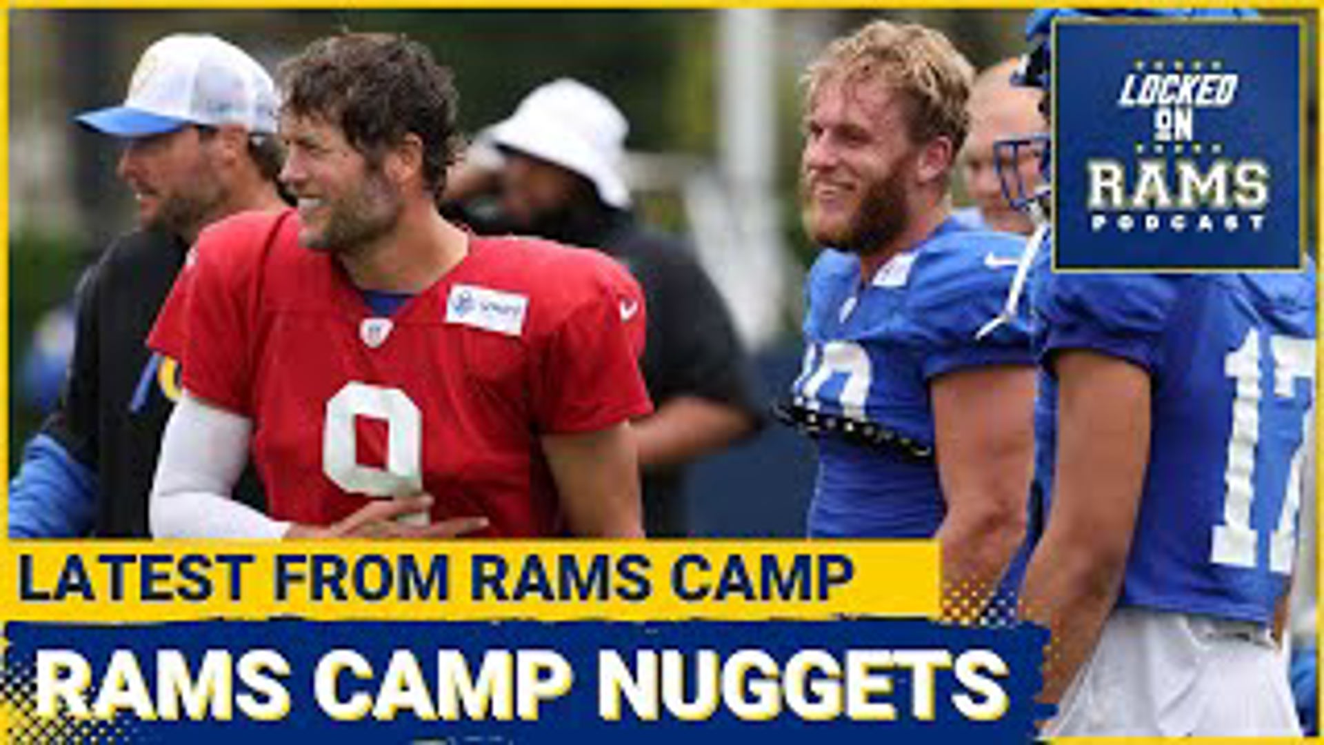 Rams Training Camp News & Notes, Matthew Stafford Back at Practice ...