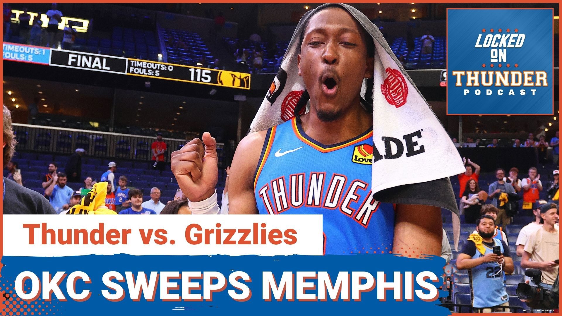 OKC Thunder SWEEP Memphis Grizzlies SGA PRODUCES at NBA MVP Level ...