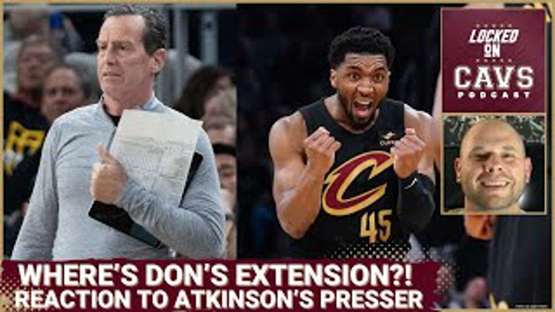 WHERE IS DONOVAN MITCHELL'S EXTENSION? | KENNY ATKINSON'S PRESS ...