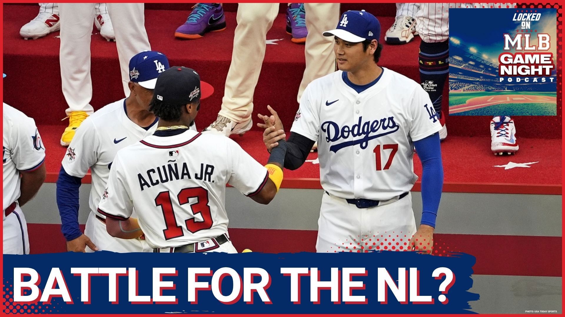 MLB GAME NIGHT: Atlanta Braves and Los Angeles Dodgers battle for title ...