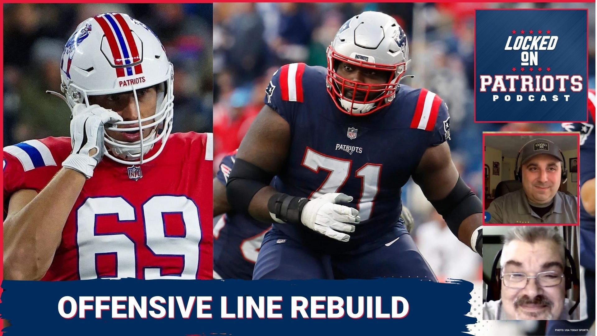 New England Patriots Must Prioritize Offensive Line Fixes in 2025: Mike Onwenu, Cole Strange ...