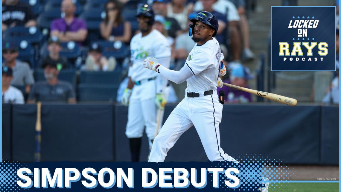 Chandler Simpson's MLB Debut | Locked On Rays | fox61.com