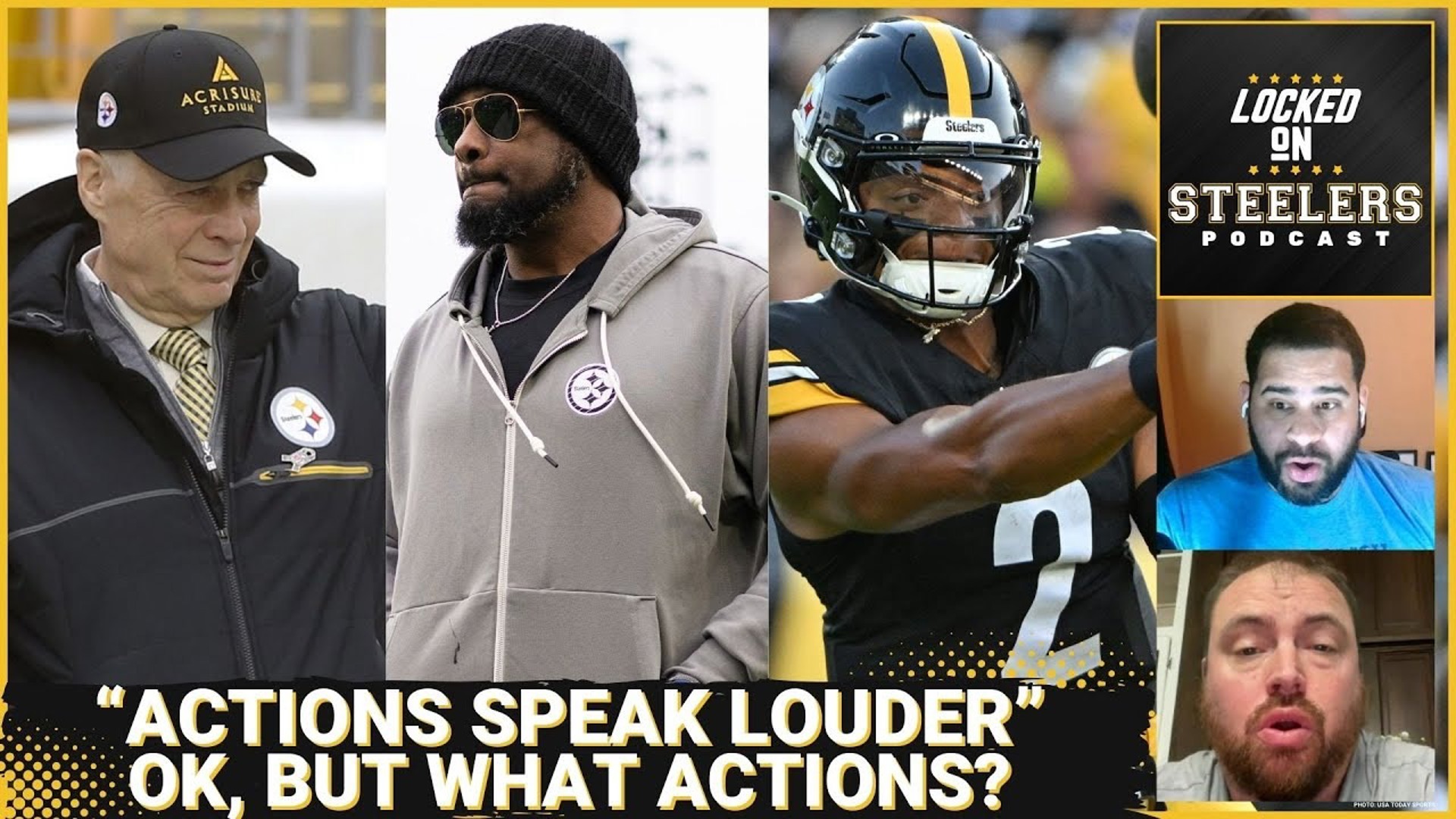 Steelers' Art Rooney II Right to Not Hit Reset Button? | Still Emphasis on Run Game, Physical ...