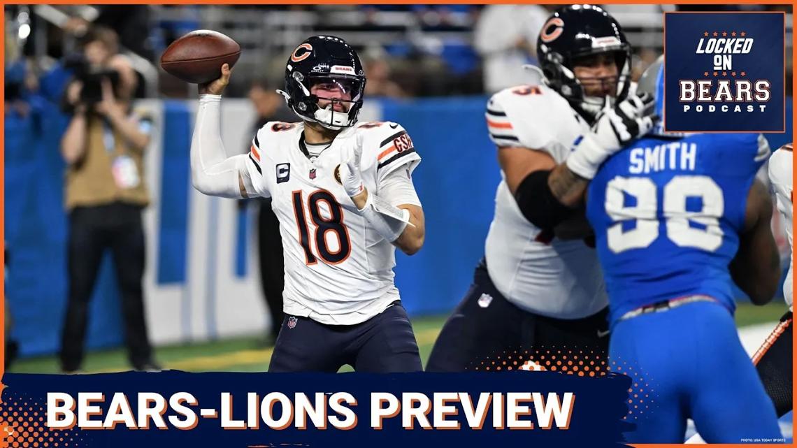 Chicago Bears face Detroit Lions at their most vulnerable, with ...