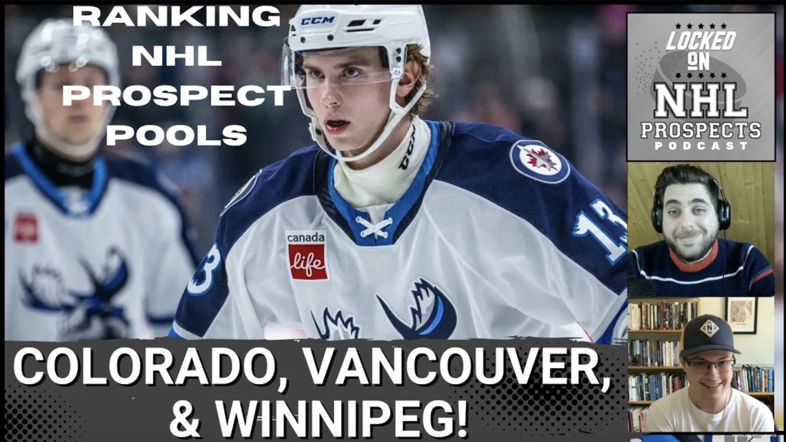 RANKING ALL NHL PROSPECT POOLS #20-18: Colorado Avalanche, Vancouver ...