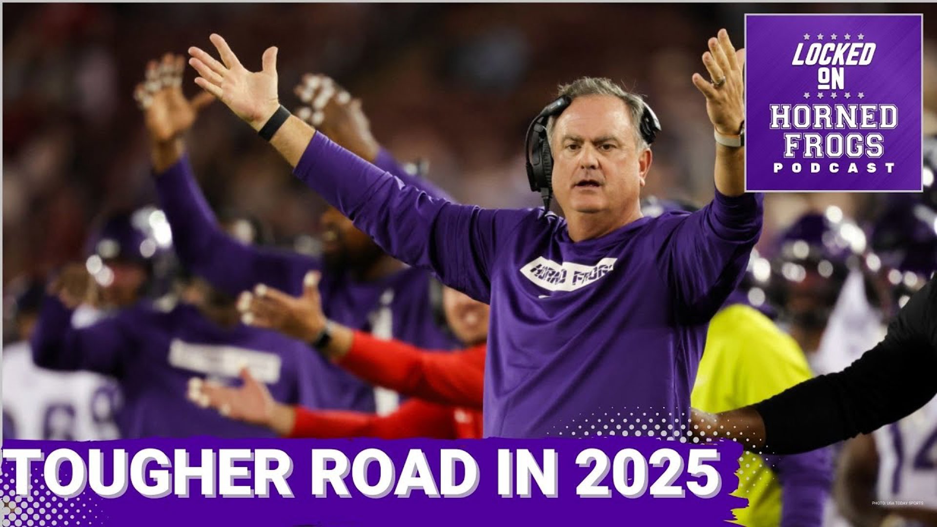 The TCU Horned Frogs have a difficult 2025 schedule. They need to be a ...