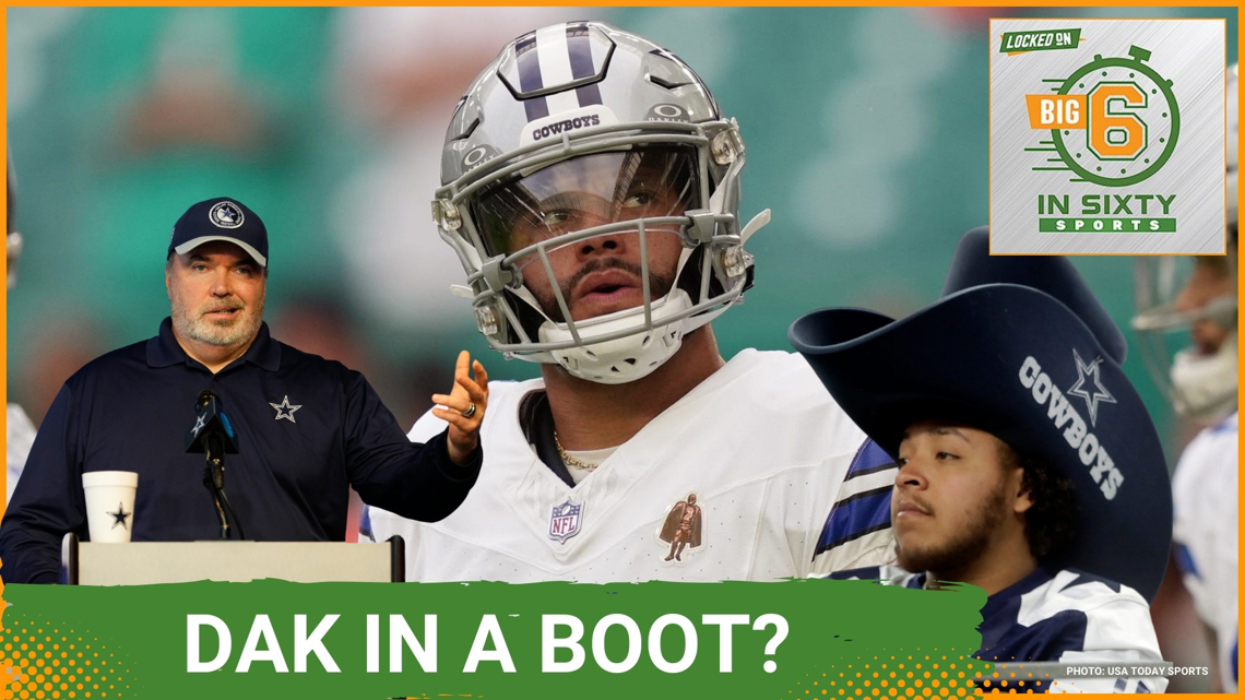 Is There Reason to Worry About Dak Prescott's Walking Boot? | The Big 6 ...