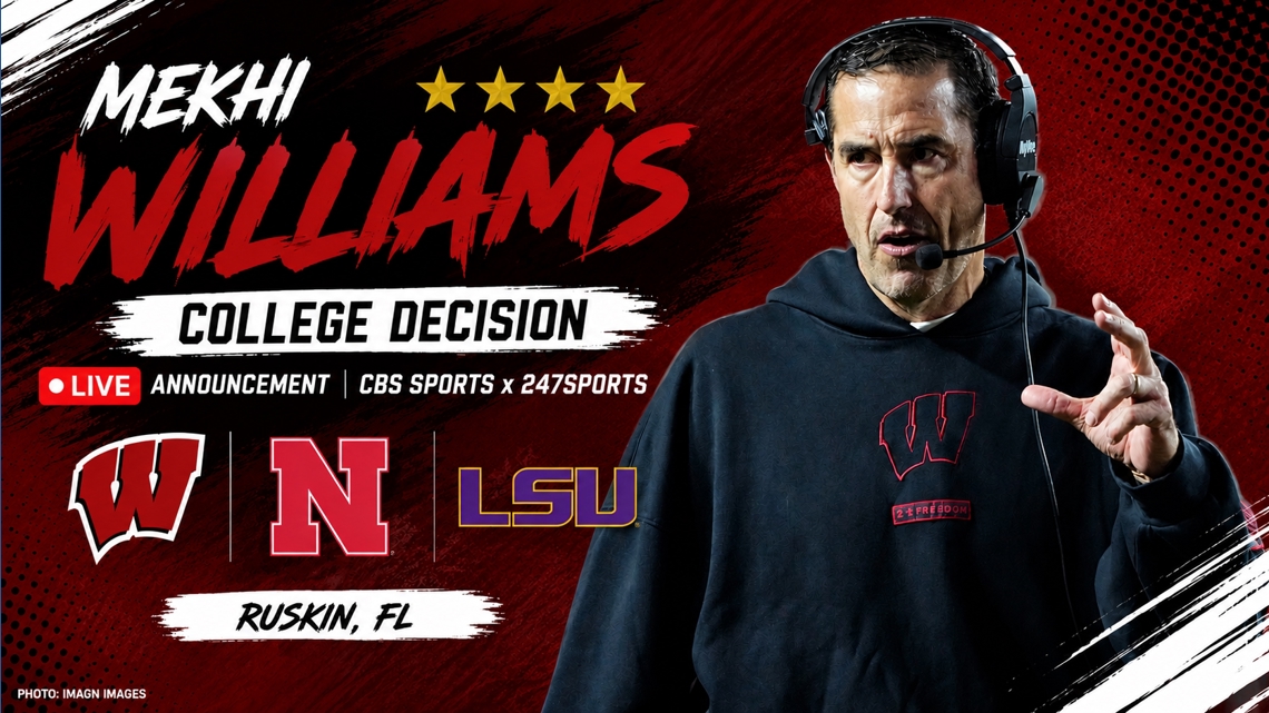 BOOM! Mekhi Williams IS A WISCONSIN BADGER! Is he the BEST recruit of ...