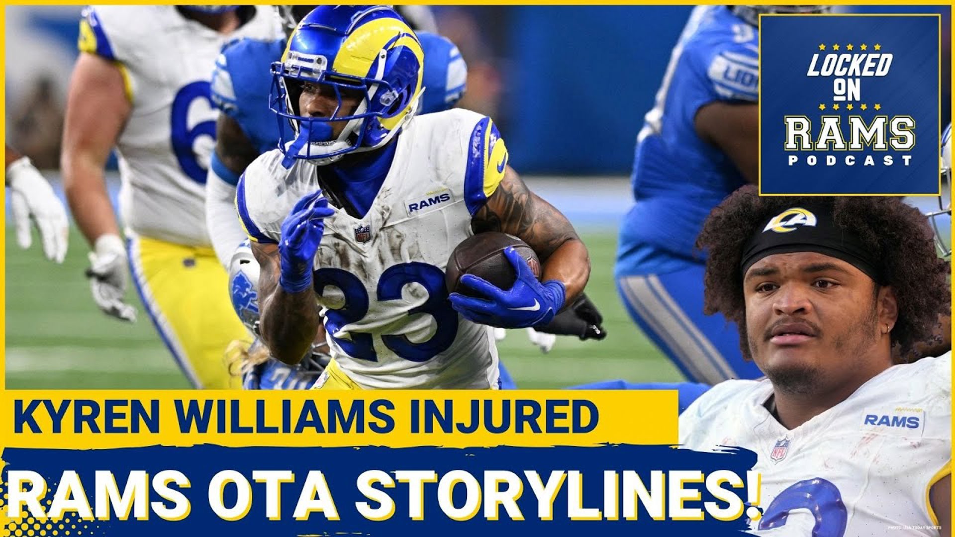 Rams Kyren Williams Injured, Blake Corum's Role, OTA Takeaways, Steve ...