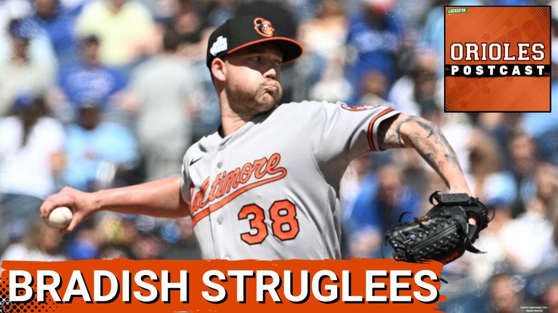ORIOLES POSTCAST: Baltimore Orioles Waste 3 HR Day as Bradish Struggles ...