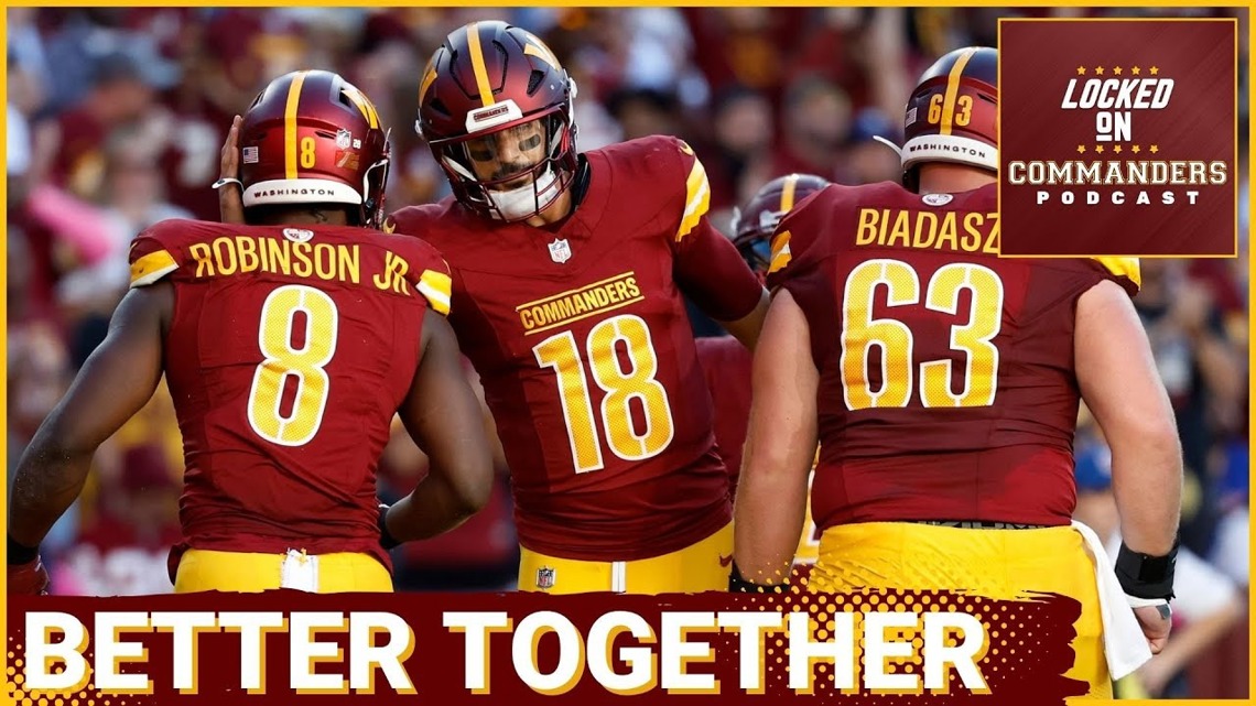 3 Plays Sealed Washington Commanders Victory | Unity and Run Game ...