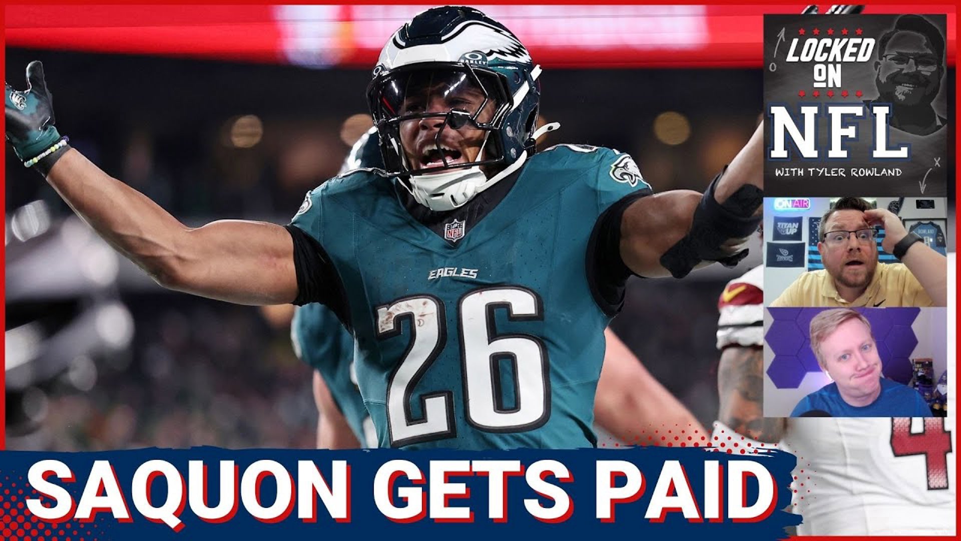 Saquon Barkley GETS THE BAG From Eagles, Davante Adams Next Team & Jets ...
