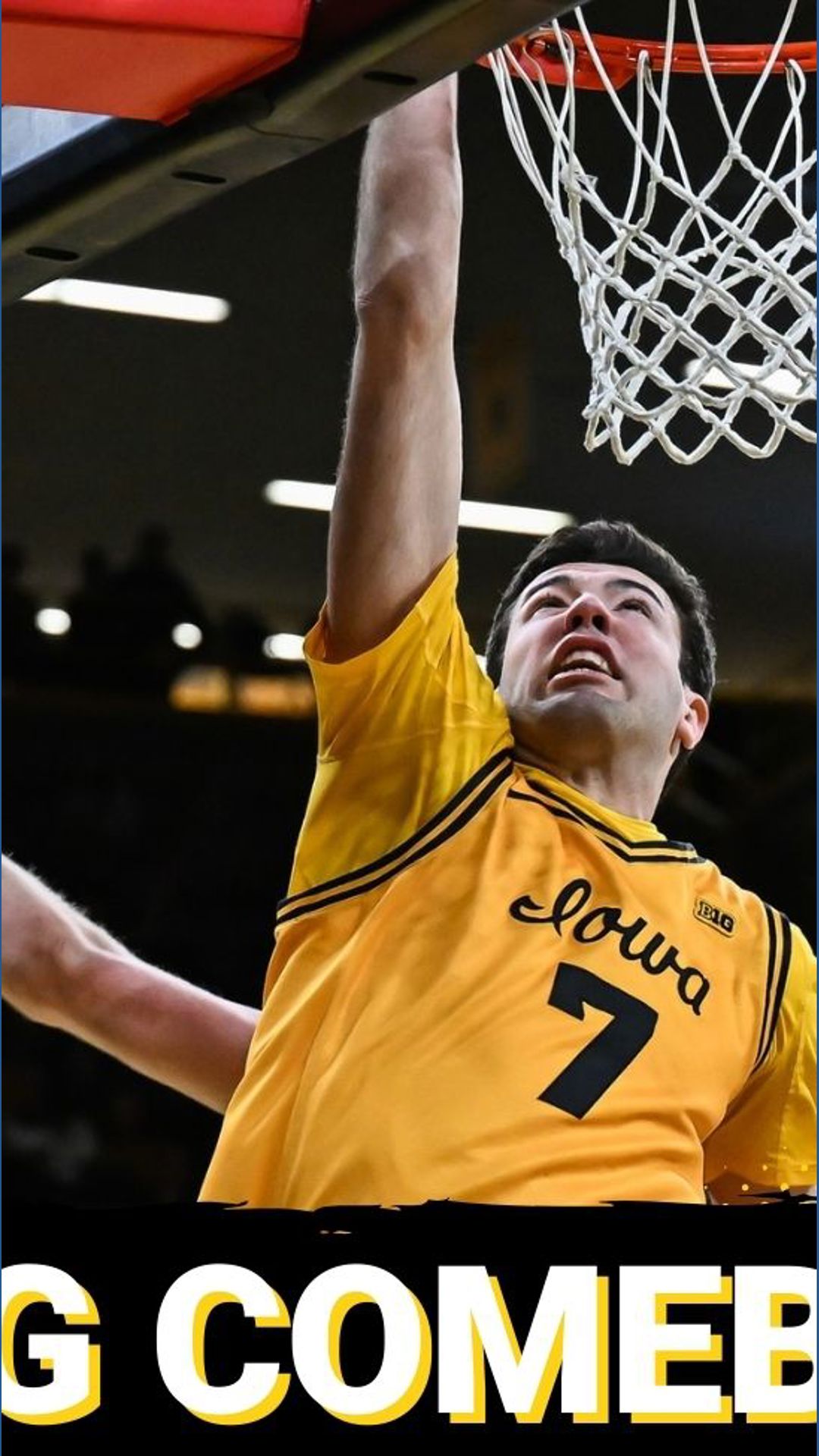 STATEMENT: Iowa Hawkeyes Overcome 14-2 Deficit as Bennett Stirtz and ...