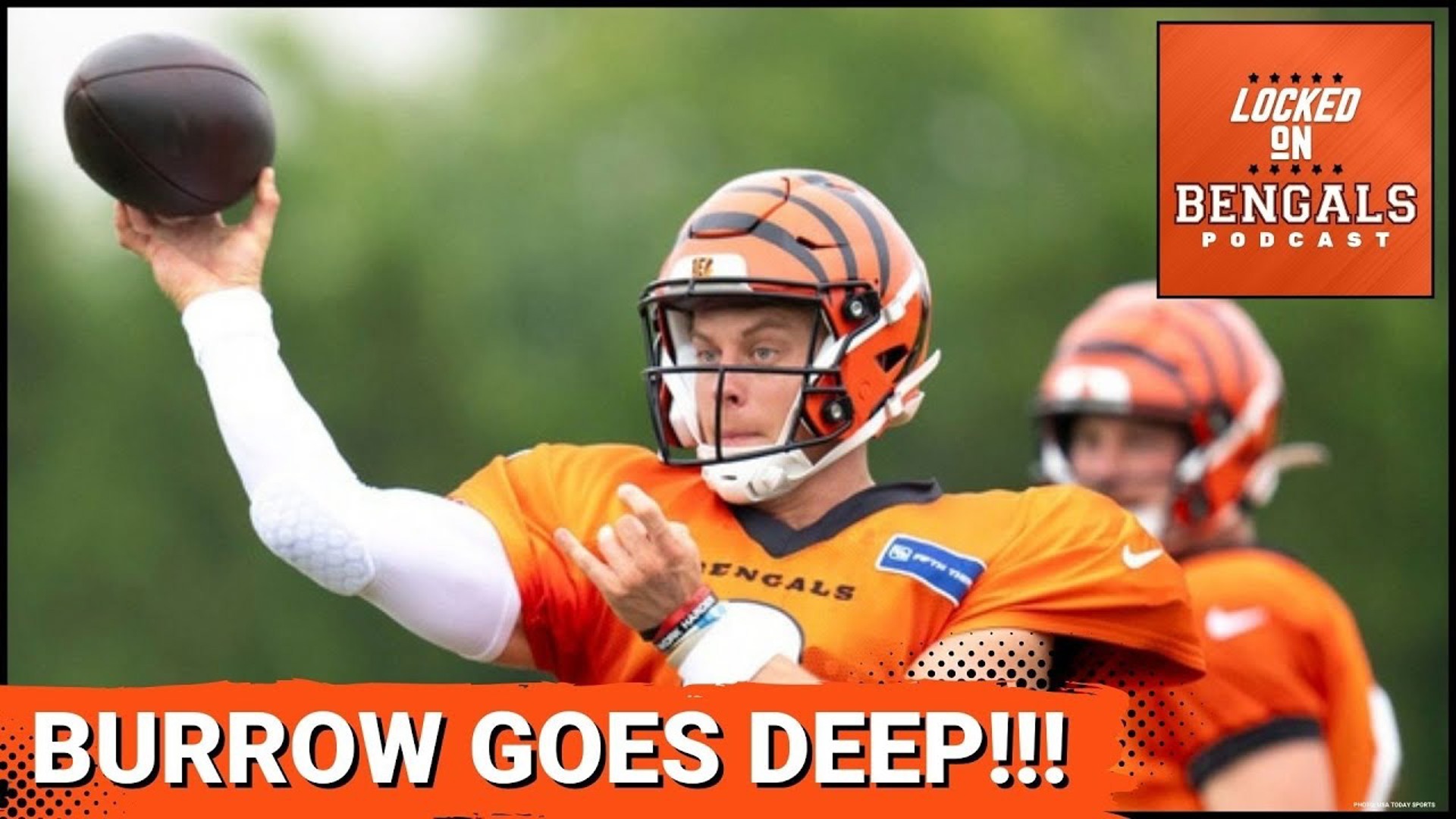 Joe Burrow Let's Deep Ball Fly at Cincinnati Bengals Training Camp ...